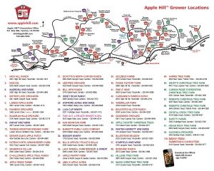 Apple Hill Map - North Canyon InnNorth Canyon Inn